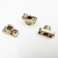 China Brass CNC Precision Machined Components Copper Nut Copper Column Customized for sale