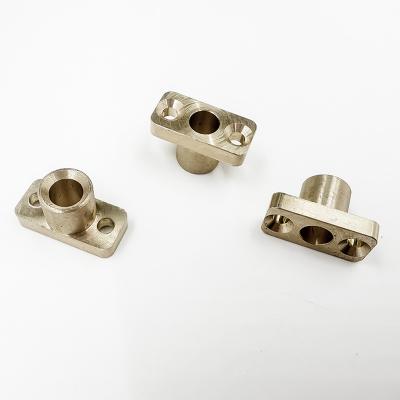 Cina La colonna di rame del rame del dado delle componenti lavorata precisione d'ottone di CNC ha personalizzato in vendita