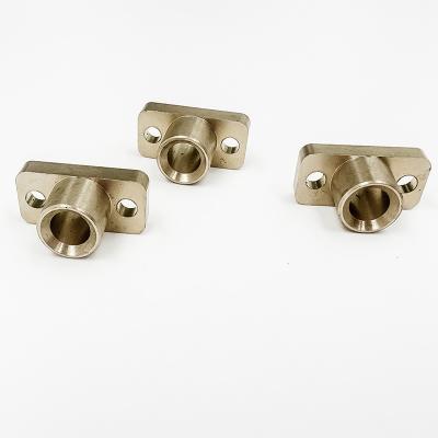 Cina La colonna di rame del rame del dado delle componenti lavorata precisione d'ottone di CNC ha personalizzato in vendita