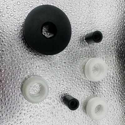 China Delrin de encargo trabajó a máquina las piezas, piezas que trabajaban a máquina de torneado del CNC del ABS del CNC en venta