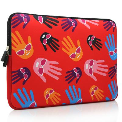 Cina Le casse della manica del computer portatile del neoprene di Apple della donna con la chiusura lampo impermeabilizzano 14