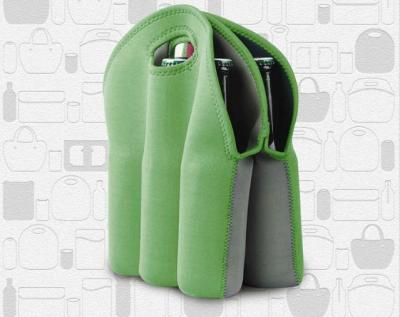 China Insulated Red Neoprene Can Cooler for sale