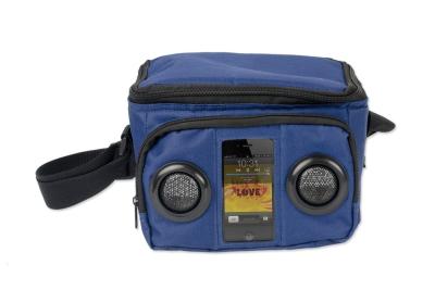 China Small 3.5 mm L Shape 12 litre Radio Cooler Bag Blue 275 Hz - 20KHz for sale