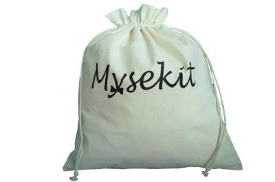 Китай Шелковая ширма белого Recyclable мешка мешка Drawstring хлопка для упаковки подарка продается