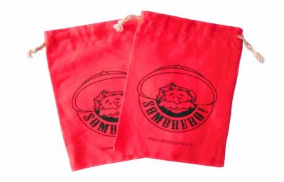 Китай Мешок Drawstring хлопка шелковой ширмы для ювелирных изделий и венчания продается