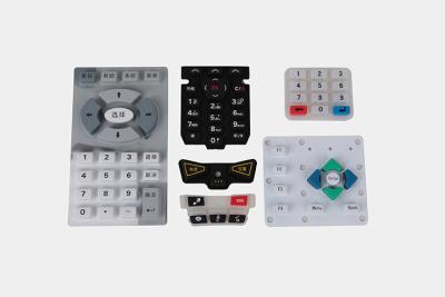 China Lianwei Low-Temperature Silicone Keypads, Custom Molded for sale