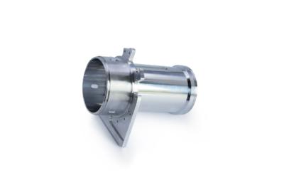 China Flange-Type Precision CNC Machined Optical Lens Barrel Structural Component for sale
