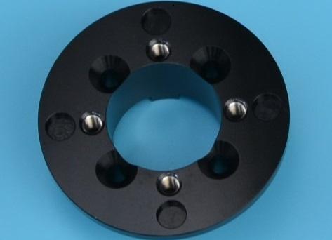 Quality CNC Machined 6061-T6 Aluminum Alloy Medical Device Component with Black Hard Anodizing
 for sale