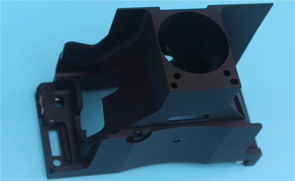 Quality CNC Machined 6061-T6 Aluminum Alloy Medical Device Housing with Black Anodizing
 for sale
