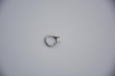 China Precision CNC Machined TC4 Titanium Alloy Medical Retaining Ring Component for sale