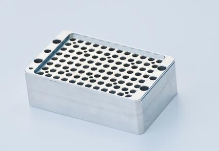 Quality CNC Machined AL6061-T6 Aluminum Alloy Medical Component with Chemical Conversion Coating & Spray Coating for sale