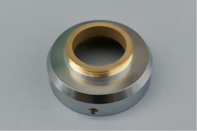 China CNC Machined C36000 Brass Optical Equipment Component with Chrome Plating for sale