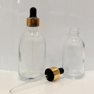 China Glass Empty Plastic Lotion Bottles 50ml 80ml 100ml Cosmetic Spray Bottles With Aluminum Collar for sale