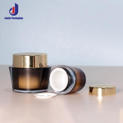 China 10 g 30 g 50 g Jar de Creme de Parede Duplo Container de bálsamo labial castanho Oval Matte Jar congelado à venda