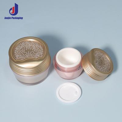 China Sealing Type Empty Lotion Bottle MS Square Plastic Jar For Acrylic Cosmetic Skincare Packaging for sale