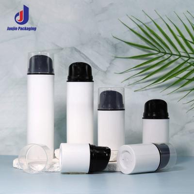China 60ml 80ml 100ml 120ml Cosmetic Bottles Packaging White Lotion Bottles With Body Mist Spray Pump for sale