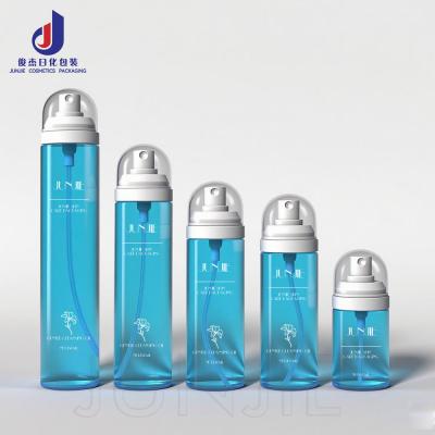 China 60ml 100ml 120ml 150ml Empty Mist Spray Bottle Clear PET Pump Cosmetic Plastic Spray Bottle for sale