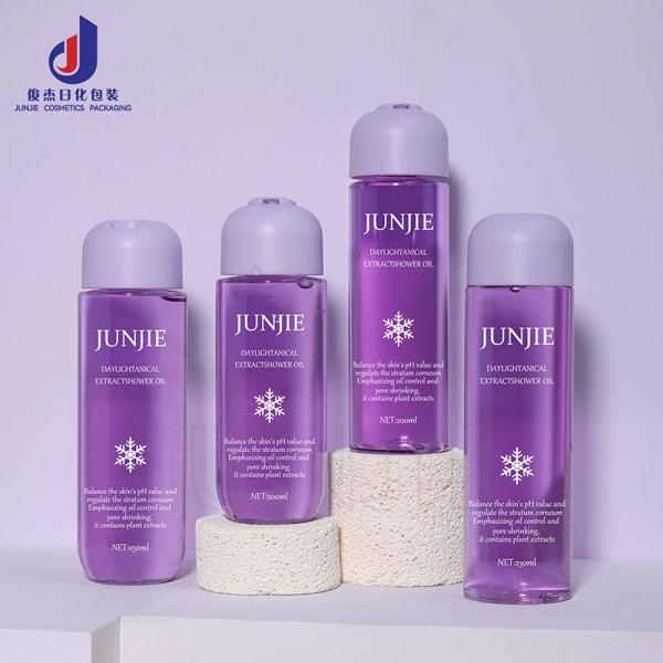 Quality Personalised Luxury 250ml 230ml 200ml 4oz Empty Skincare Cream Set Plastic Cosmetic Pump Spray Serum Toner Bottle for Lotion for sale