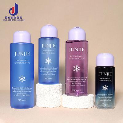 Frasco de Toner PET Personalizado Azul Roxo