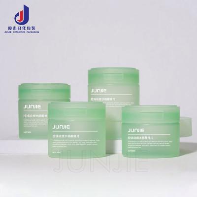 Cina Nuovo contenitore per scrub corpo con coperchio a ribalta da 200 ml, confezione per lozione corpo, vasetto cosmetico da 120 g, vasetto per dischetti di cotone in PP in vendita