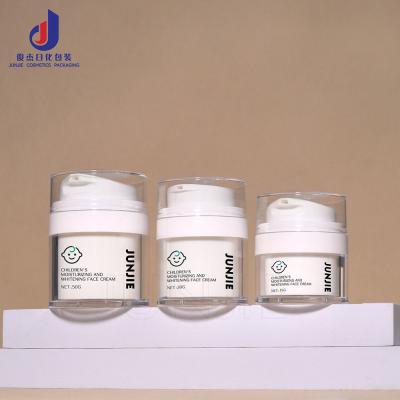 China 30ml 50ml 75ml 100ml 150ml Purple Airless Pump Bottle Plastic Lotion Airless Bottles for Baby Face Cream Hair Gel for sale