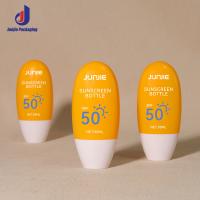 Quality Luxury 50ml Oval Sunscreen Bottle with Unique Custom Screen Printing, Easy to for sale