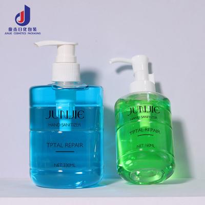 China 160ml 330ml PET Spray Bottle Luxury Empty Refillable Bottle With Pumb for sale