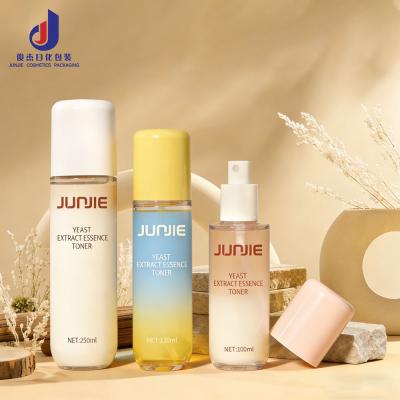 China Cosmetic Body Oil PETG 80 100 120 150ml Recycled Plastic Cosmetic Packaging Moisturizing Setting Fine Mist Spray Bottle for sale