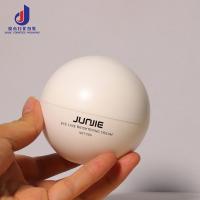 Quality 50g Eco-Friendly for Ball Shape Jar Container with Plastic Cap Degradable Body for sale