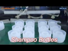 clear plastic shampoo bottles 500ml cylinder pet bottles cosmetic for packaging
