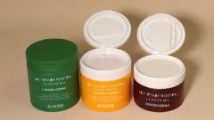 250ml 300ml Luxury Custom Flip Screw Cap Cosmetic Skin Care Face Hair Mask Body Scrub Cream Plastic