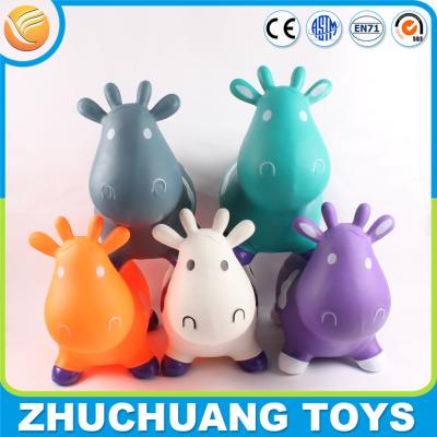 China hot sale bulk wholesale pvc plastic animal inflatable milk cow toys for sale