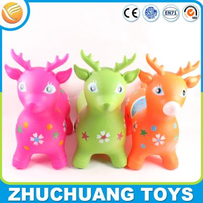 China plastic cartoon deer zoo animal set toys for kids for sale