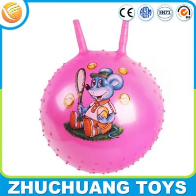 China kids play inflatable anti-burst jumping hopper massage ball for sale