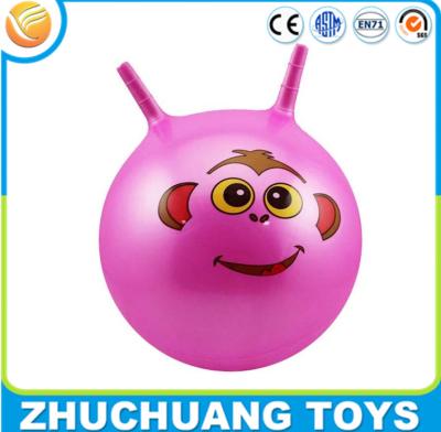 China wholesale happy face picture bouncing balls printed logo for sale