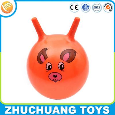 China animal print cheap lightweight plastic sphere hopper balls for sale
