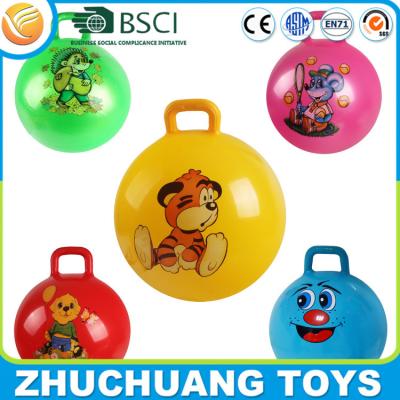 China wholesale pvc spike kids play jumping hopper toy expandable balls for sale