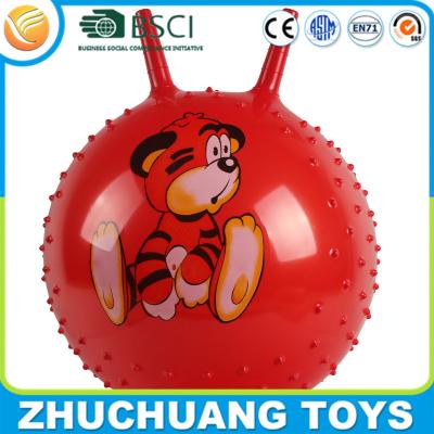 China 2015 new inflatable massage hopper jumping bouncy balls for kid for sale