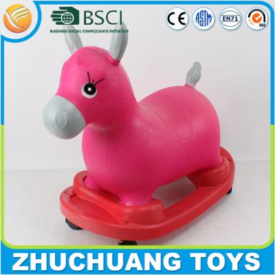 China riding toy horse on wheels for kid and adult for sale