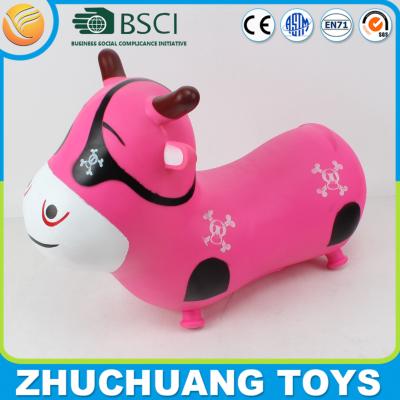 China kids small inflatable jumping cow for sale