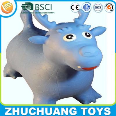 China pvc inflatable giant chinese blue dragon for sale