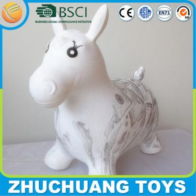 China custom design color painting horse riding toy for sale