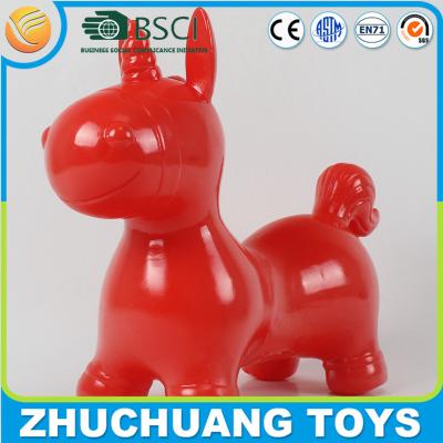 China kids play inflatable small plastic pvc unicorn toys for sale