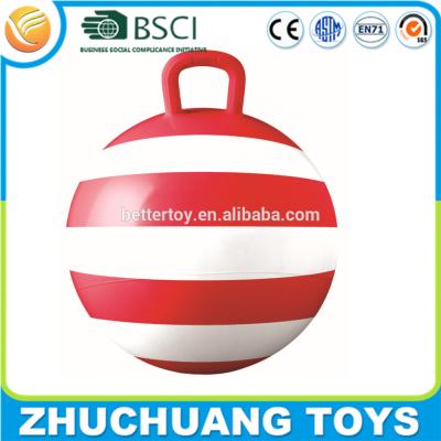 China stripe colorful painting hopper balls for kids for sale