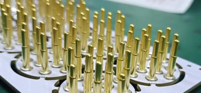 Thread Type Pogo Pin Connector Brass Dia8.0 Spring Loaded Pogo Pin 4