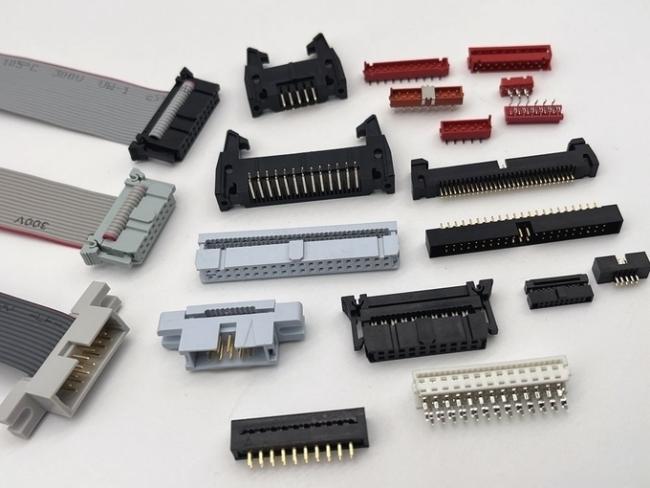 2.0mm 40 Pin IDC Flat Ribbon Cable Assembly With Tinned Copper Wire Conductor 1