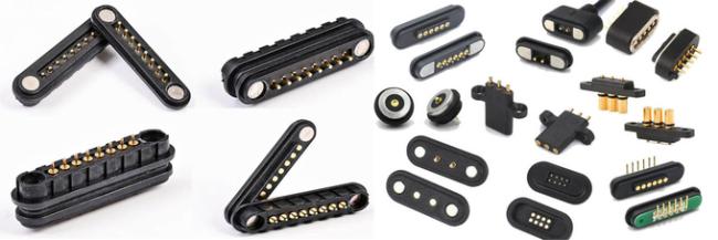 Customized Spring Force 8 Pin Magnet Charging Base Contact And Probe Magnet Base 0