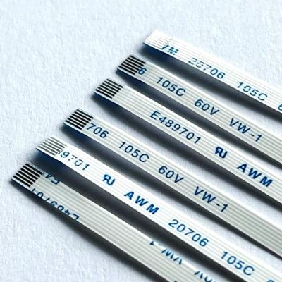 China Customized Flat FFC Ribbon Cable UL20624 80c 60v 40 Pin FPC Cable For Automobile for sale