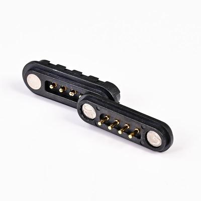 China Customized Spring Force 8 Pin Magnet Charging Base Contact And Probe Magnet Base for sale