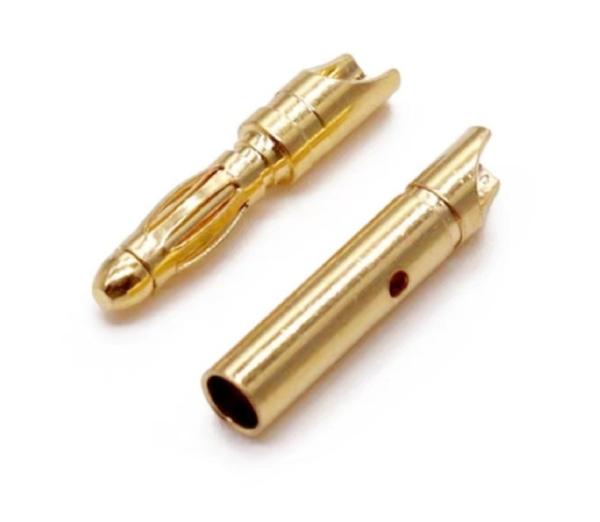 Quality Banana Bullet Plug Connector 2.5mm 3.0mm 3.5mm 4.0mm 4.5mm 5.0mm With Machined for sale